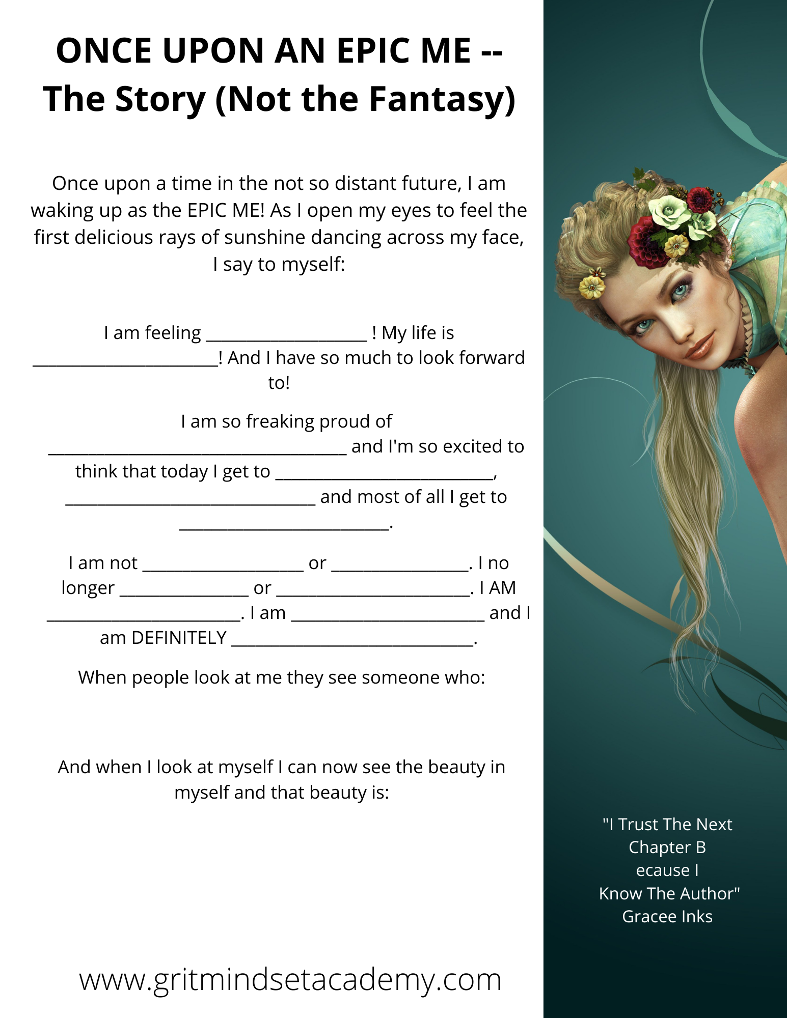 ONCE UPON AN EPIC ME — The Story (Not the Fantasy) – Tampa's Top ...